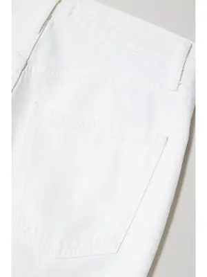 AGOLDE 90s Pinch Waist High-rise Straight-leg Organic Jeans - White