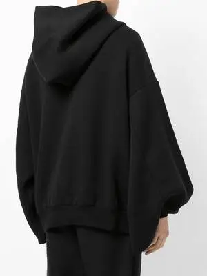 FUMITO GANRYU Cape-sleeve Drawstring Hoodie