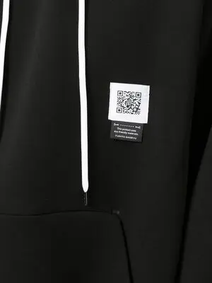 FUMITO GANRYU Cape-sleeve Drawstring Hoodie