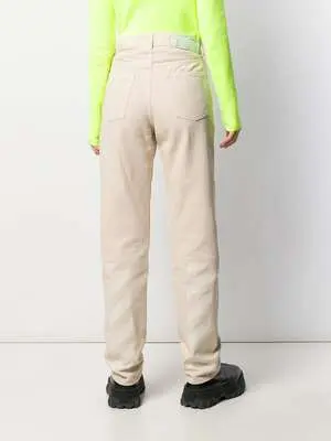 Off-White High-waist Straight-leg Jeans