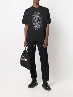 COUNTY OF MILAN Astral-print T-shirt