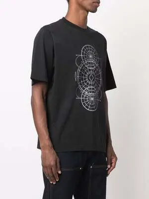 COUNTY OF MILAN Astral-print T-shirt