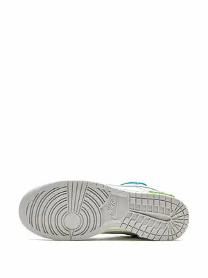 Nike X Off White Dunk Low Lot 02 Sneakers - Grey