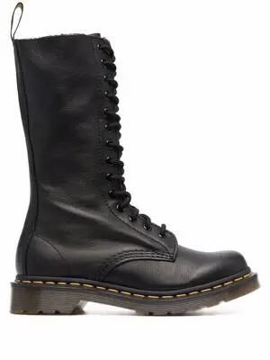 Dr. Martens 1b60 Bex Knee-high Lace-up Leather Boots