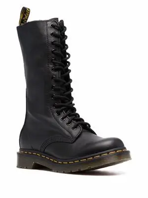 Dr. Martens 1b60 Bex Knee-high Lace-up Leather Boots