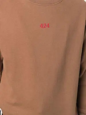424 Logo-print Crew Neck Sweatshirt