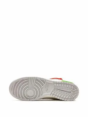 Nike X Off White Dunk Low Lot Sneakers - White