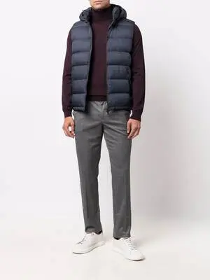 Herno Quilted Hooded Gilet