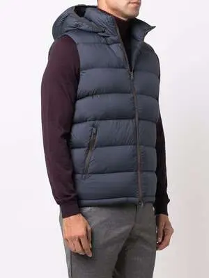 Herno Quilted Hooded Gilet