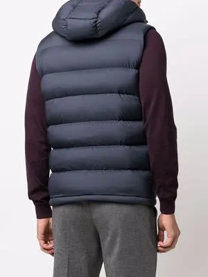 Herno Quilted Hooded Gilet