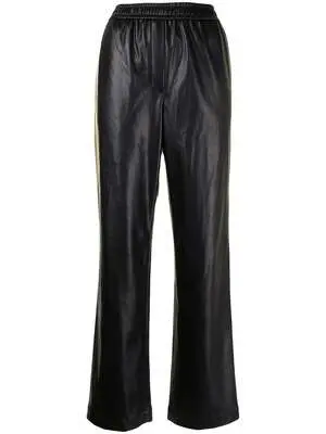 Goen.j Faux-leather Trousers