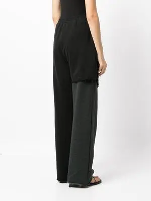 Goen.j Distressed Layered Trousers