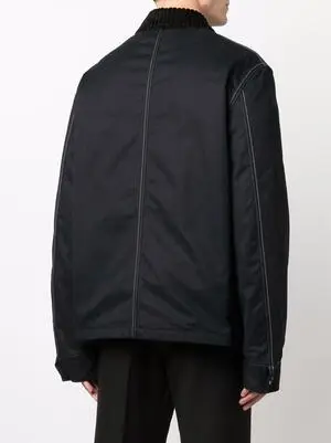 Marni Stitch-detail Shirt Jacket - Black