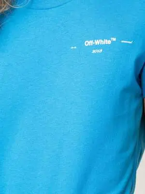 Off-White Logo Crest" Cotton T-shirt