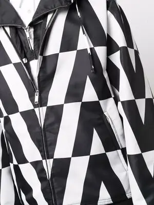 Valentino Garavani Logo-print Hooded Jacket