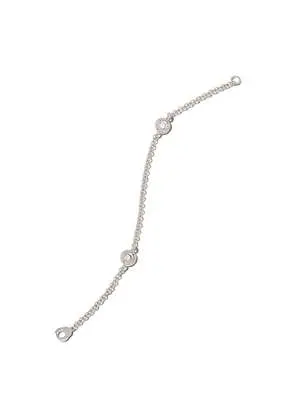 MARIA TASH 18kt White Gold Diamond Chain Connecting Charm