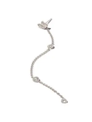 MARIA TASH 18kt White Gold Diamond Chain Connecting Charm