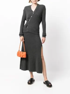 Cashmere In Love A-line Skirt - Grey