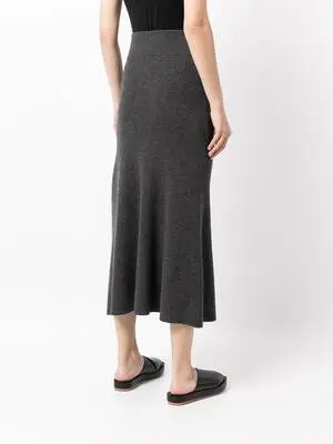 Cashmere In Love A-line Skirt - Grey