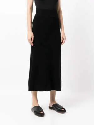 Cashmere In Love River A-line Skirt - Black