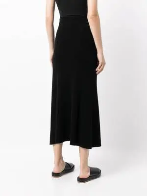 Cashmere In Love River A-line Skirt - Black