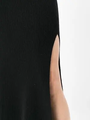 Cashmere In Love River A-line Skirt - Black