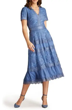 Tadashi Shoji Trimmed Day Dresses