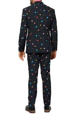 Opposuits X Pac-man™ Slim Fit Two-piece Suit & Tie Set
