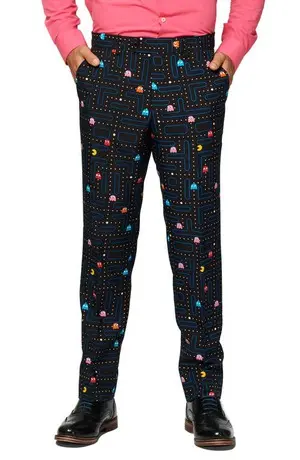 Opposuits X Pac-man™ Slim Fit Two-piece Suit & Tie Set