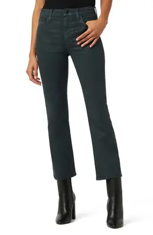Joe's Jeans The Callie Coated High Waist Ankle Bootcut Jeans