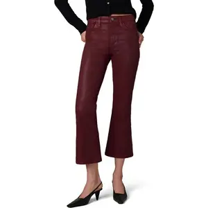 Joe's Jeans The Callie Coated High Waist Ankle Bootcut Jeans