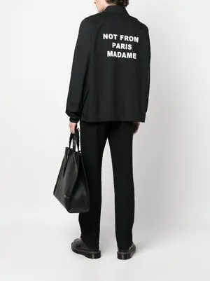 Drole De Monsieur Buttoned Jacket - Black