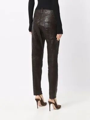 Dsquared2 Dan Chocolate-wash Skinny Jeans