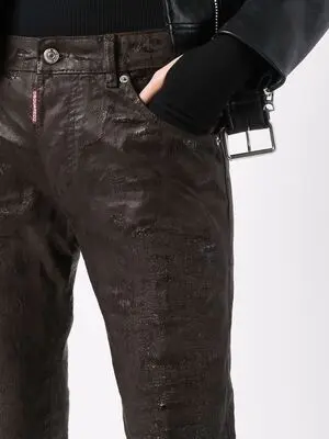 Dsquared2 Dan Chocolate-wash Skinny Jeans