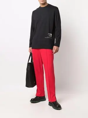 Y3 Exposed-seam Track Pants