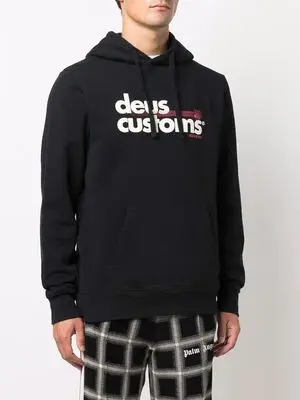 Deus Ex Machina Logo-print Drawstring Hoodie