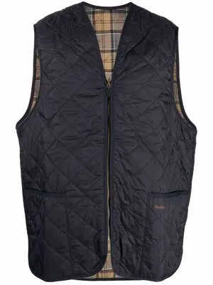 Barbour Quilted Zip-in Liner - Blue