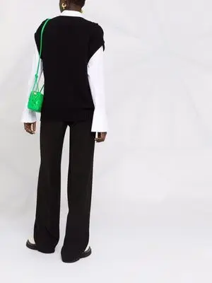 Valentino Garavani Open-knit Wool-blend Vest