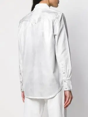 Calvin Klein Warhol Print Metallic Shirt