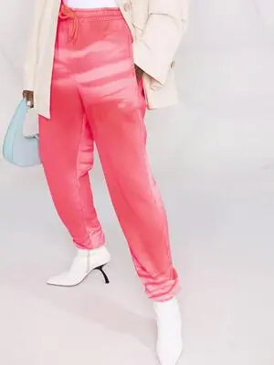 Alexander Wang Garment-dyed Lounge Track Trousers