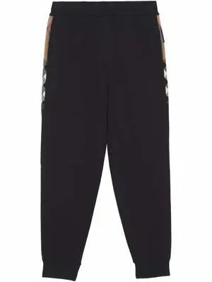Burberry Check-panel Track Pants