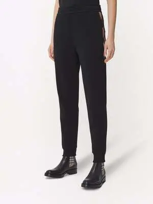 Burberry Check-panel Track Pants