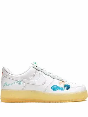 Nike X Mayumi Yamase Air Force 1 Low Flyleather Sneakers - White