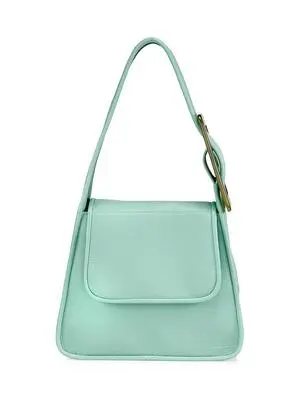 EDAS Edas Large Yshaia Leather Shoulder Bag - Mint