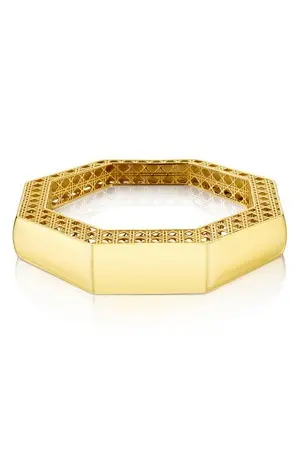 MANLUU Cane Bangle - 18k Gold Vermeil