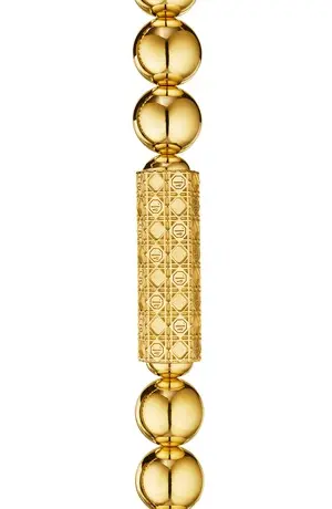 MANLUU Long Beaded Necklace - 18k Gold Vermeil