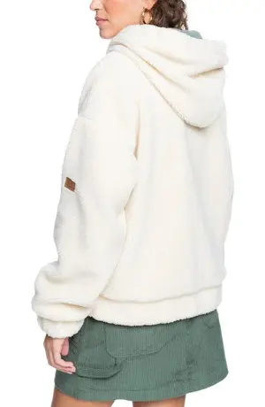 Roxy Border Line High Plush Fleece Hoodie