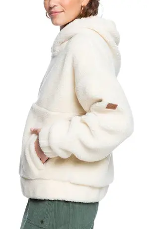 Roxy Border Line High Plush Fleece Hoodie