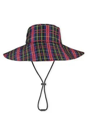 GANNI Plaid Hat