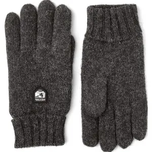 HESTRA Wool Blend Gloves - Charcoal